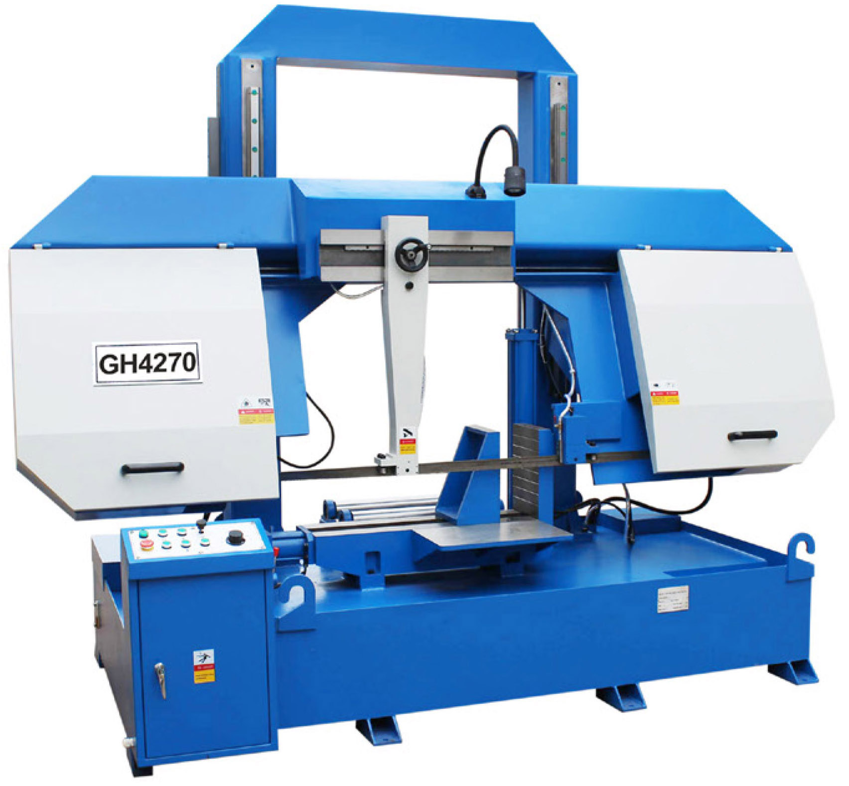 China GH4270 Dual-column frame steel bandsaw machine Manufacturers and ...