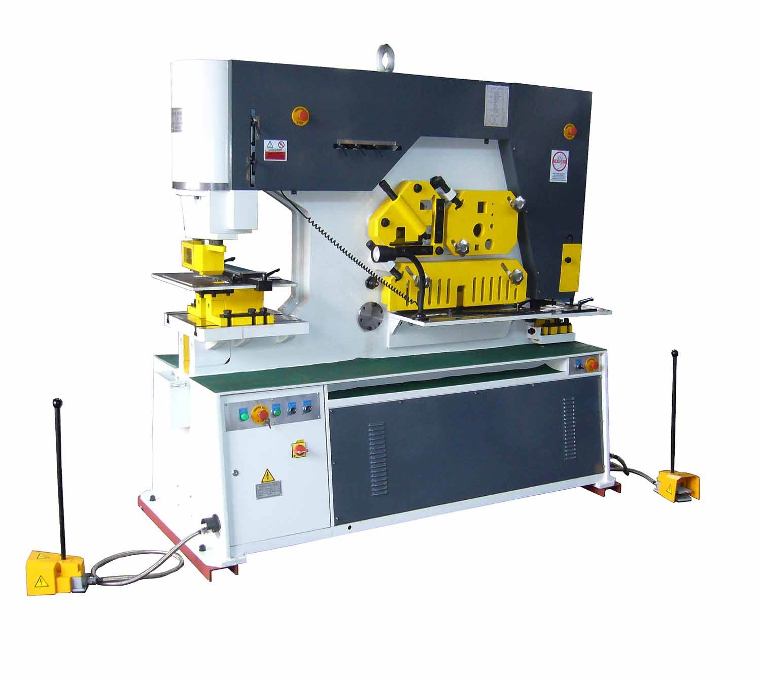 China Q35Y-50 Hydraulic Combined punching and shearing machine ...